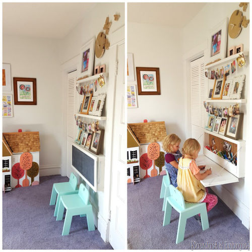 10 DIY Ideas for Kids' Workstations - The Cameron Team