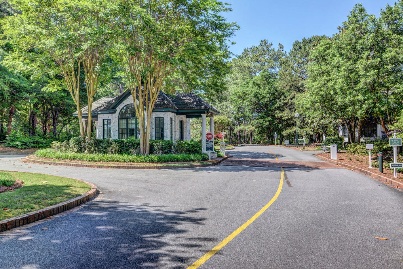 Porters Neck Plantation - Gate and Guard House - The Cameron Team
