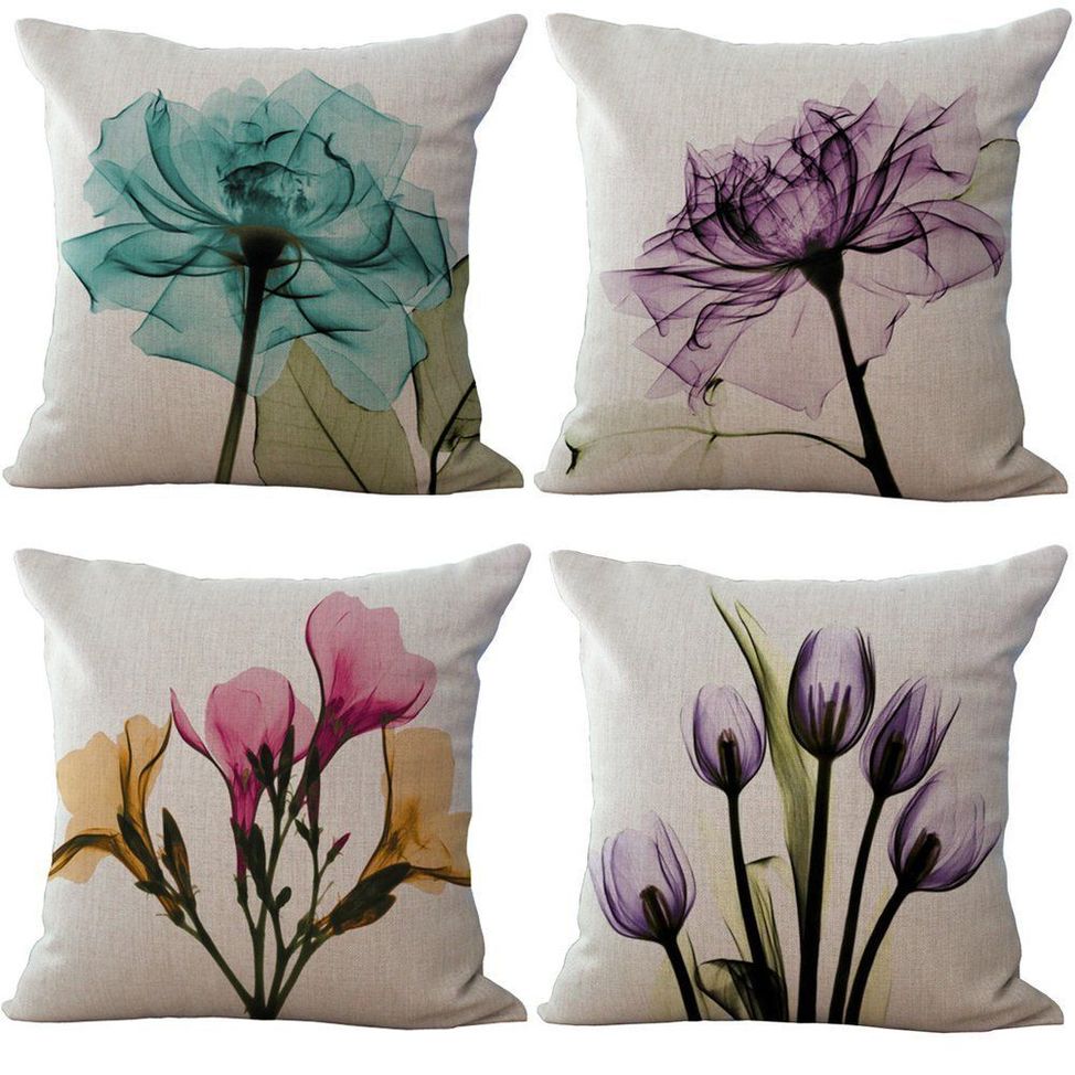 Spring-Inspired Pillows & Cover Sets to Give Your Home a Splash of Color