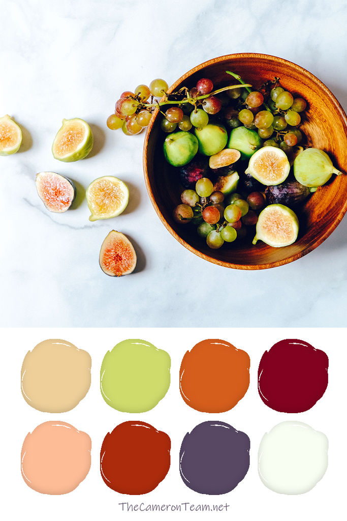 20 Color Palettes Inspired by Food | The Cameron Team
